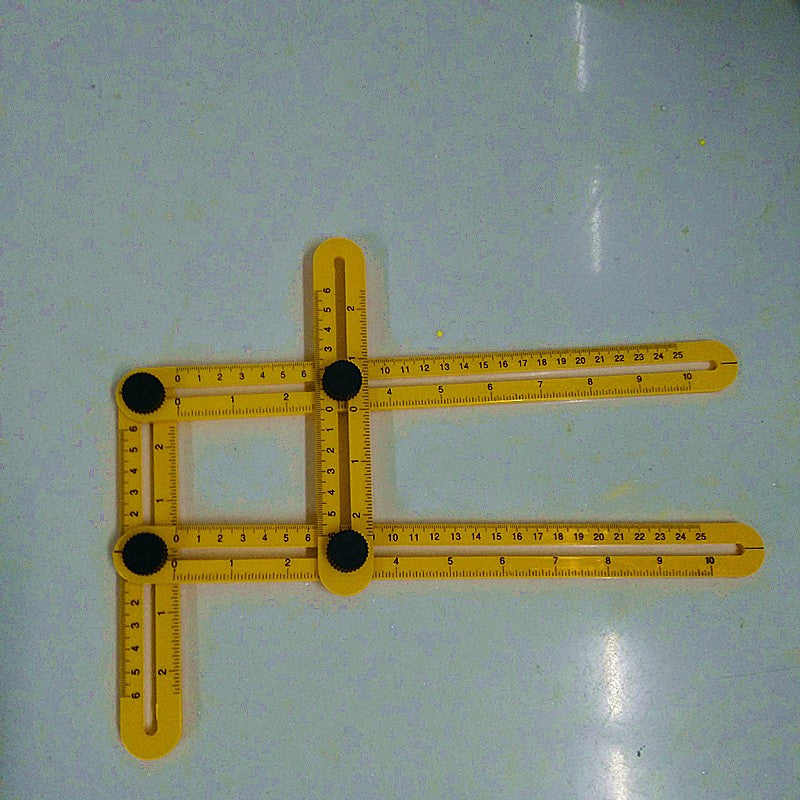 Plastic Multifunction Four Folding Measuring Scale – ilovealma